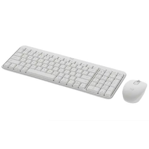 Logitech MK250 Compact Bluetooth Combo Keyboard and Mouse Off-white